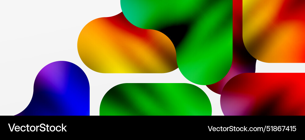 Metal colorful plates background Royalty Free Vector Image