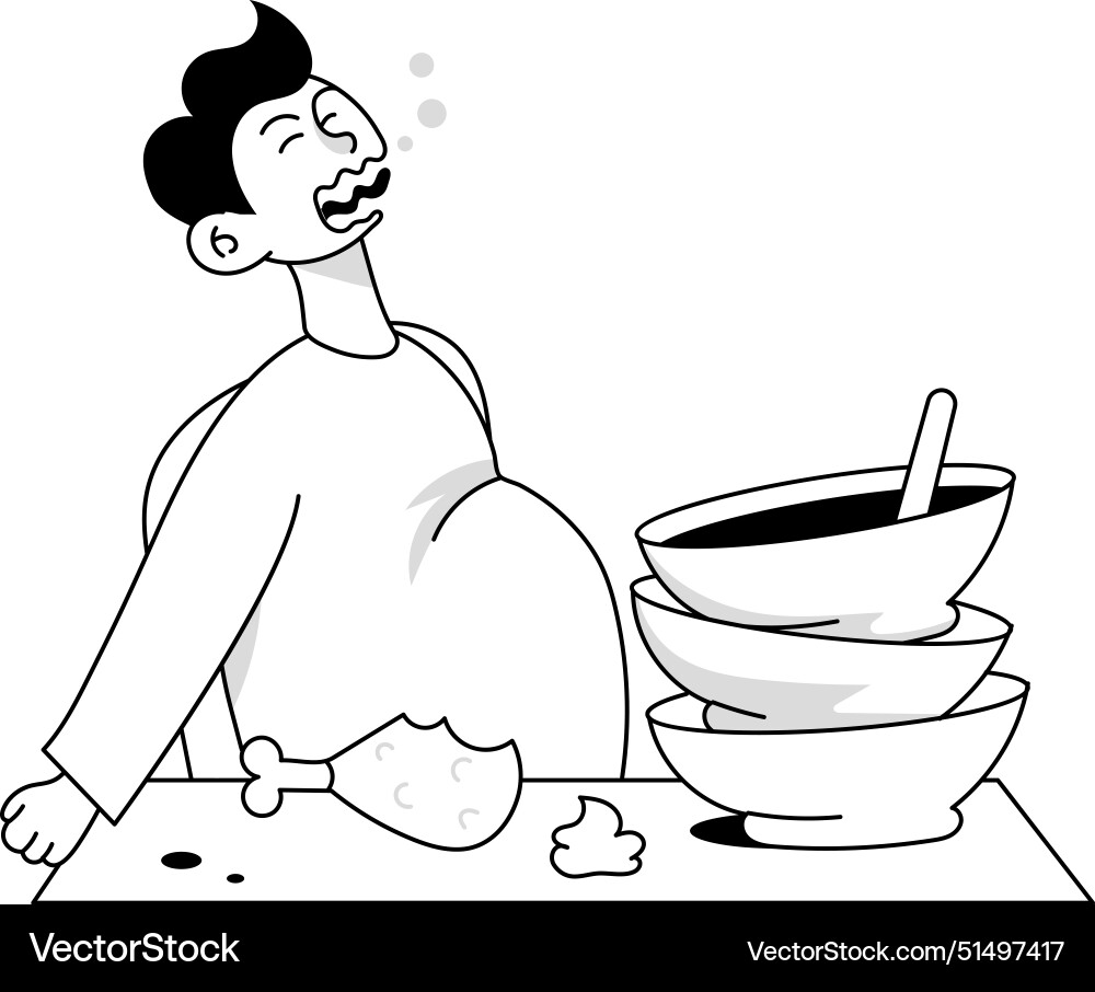 Party and celebration doodle mini Royalty Free Vector Image