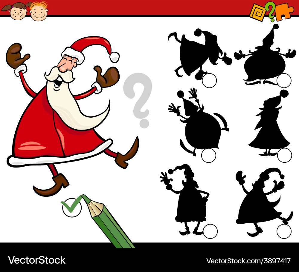 Shadow game cartoon Royalty Free Vector Image - VectorStock