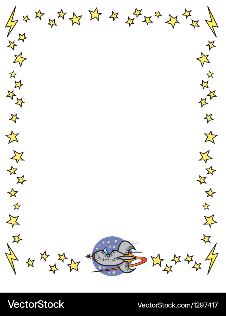 Space frame Royalty Free Vector Image - VectorStock