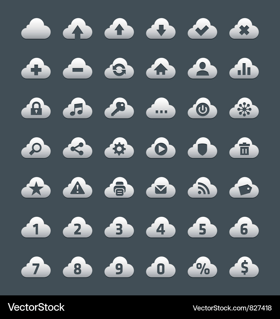 Icloud Icon Vector Images (over 680)