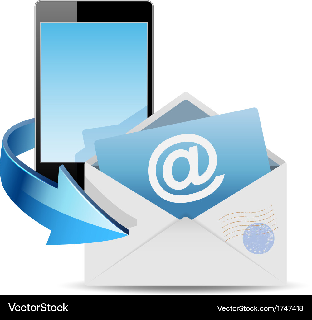 Envelope mail Royalty Free Vector Image - VectorStock