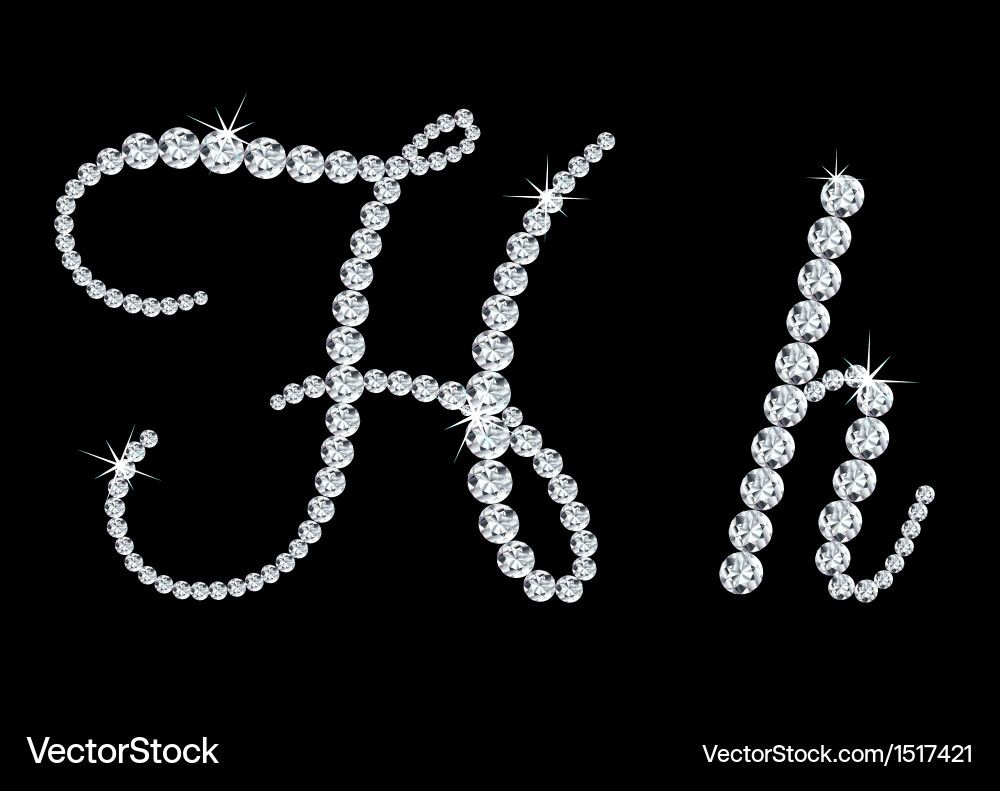 Diamond Alphabetic Letters of H Vector Images (over 530)