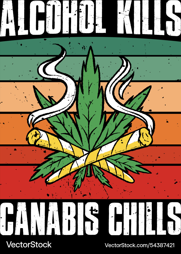 Weed Royalty Free Vector Image - VectorStock