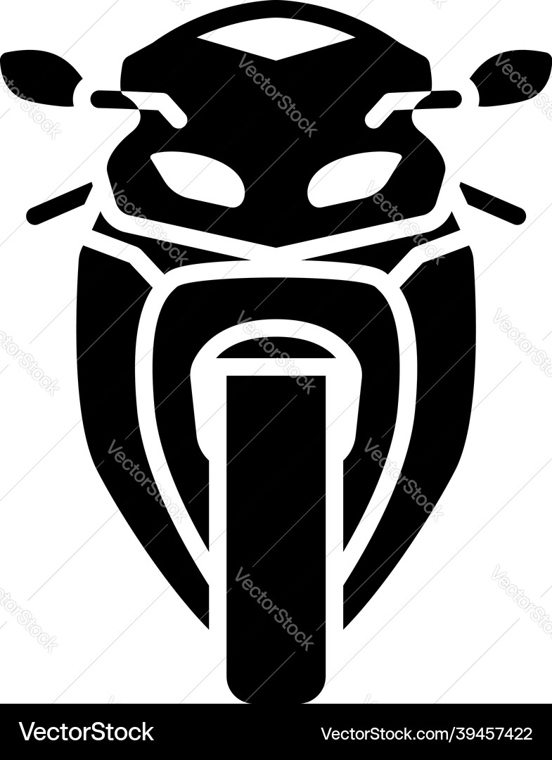 Motorcycle icon Royalty Free Vector Image - VectorStock