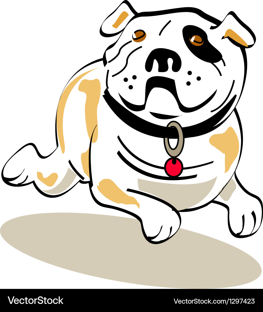 Bulldog Royalty Free Vector Image - VectorStock