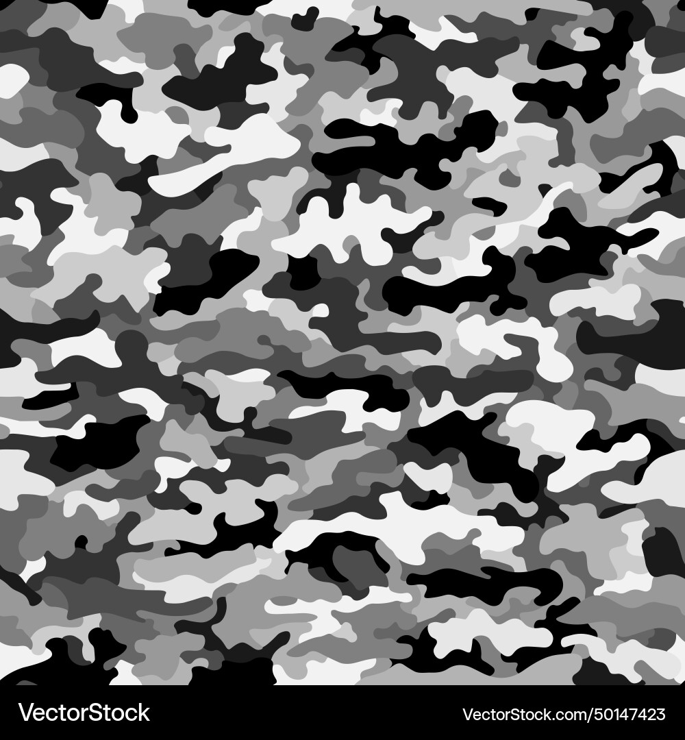 Military Winter Camo Pattern – Royalty-Free Vector | VectorStock