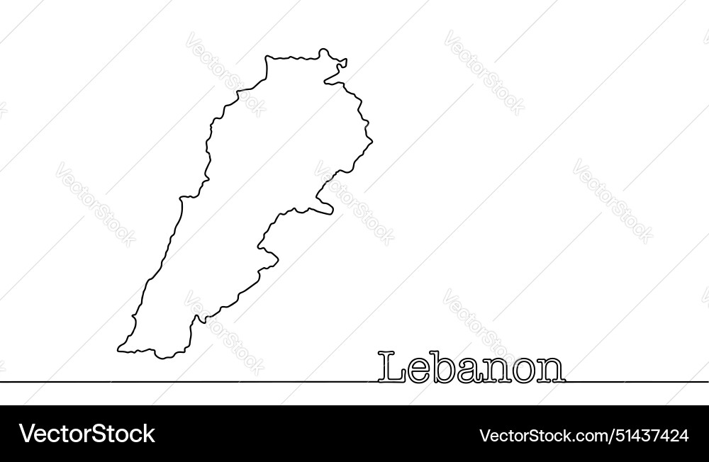 Lebanon Royalty Free Vector Image - VectorStock