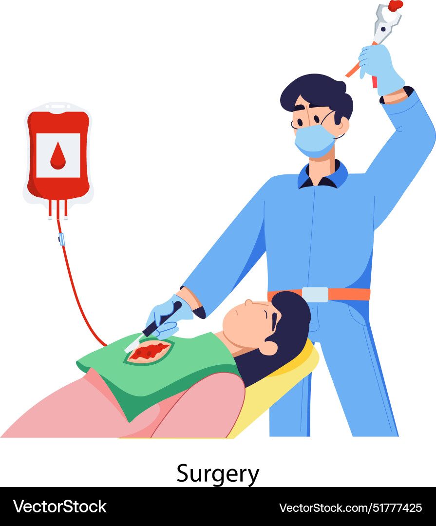 Surgery Royalty Free Vector Image - VectorStock