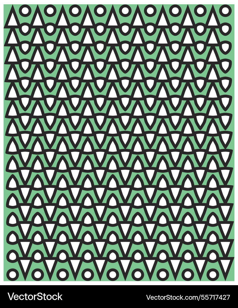 Black Triangles Pattern Royalty Free Vector Image