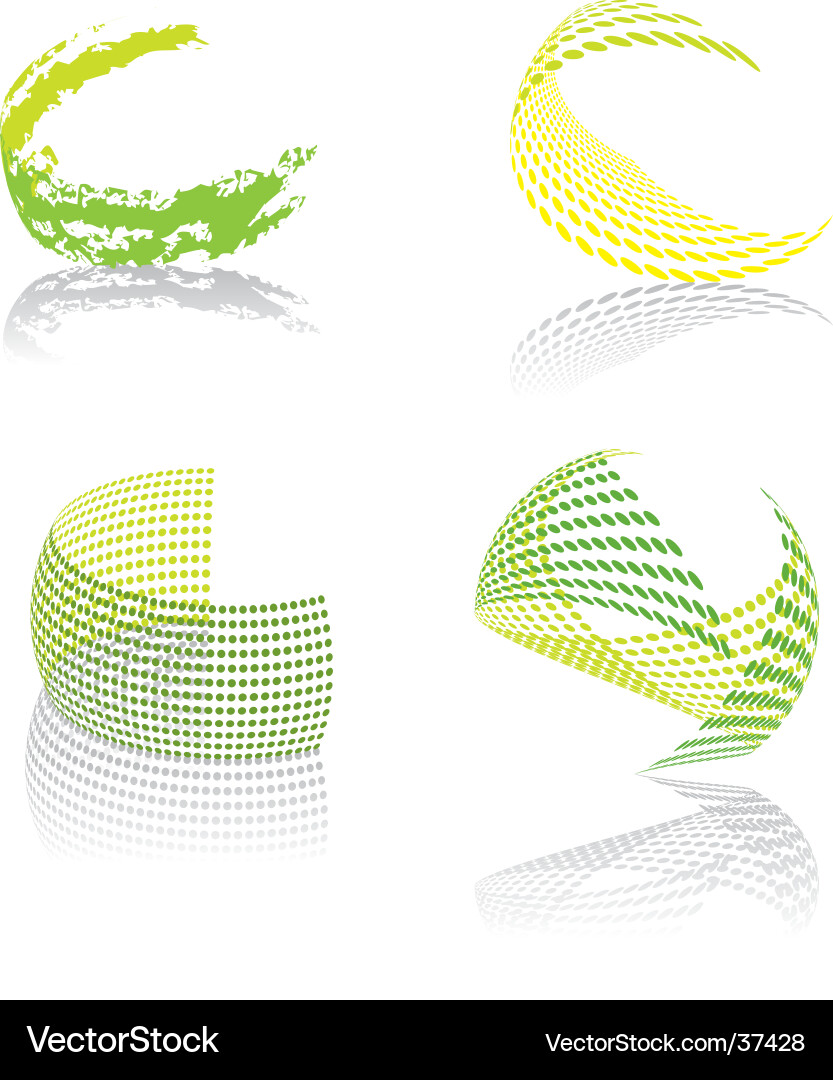 Abstract Swirl Symbol Royalty Free Vector Image