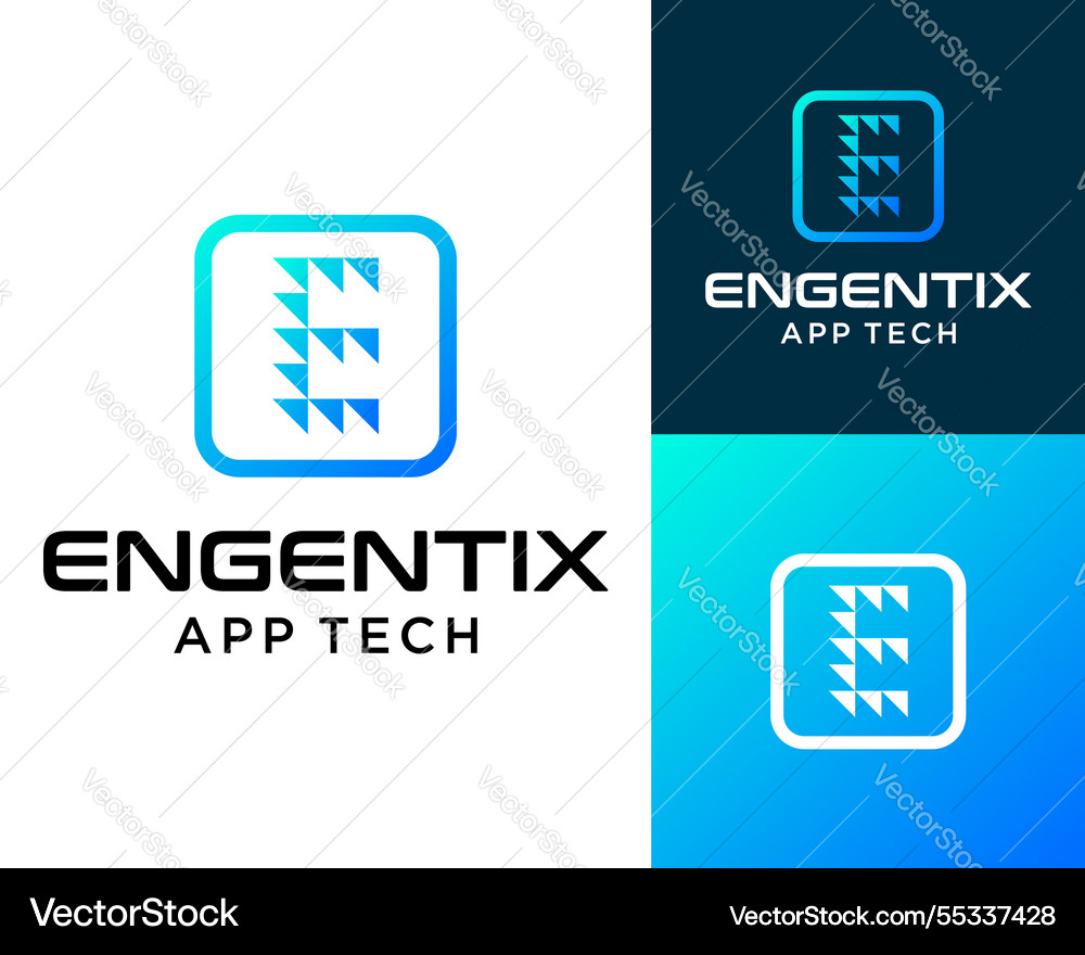 App tech logo Royalty Free Vector Image - VectorStock