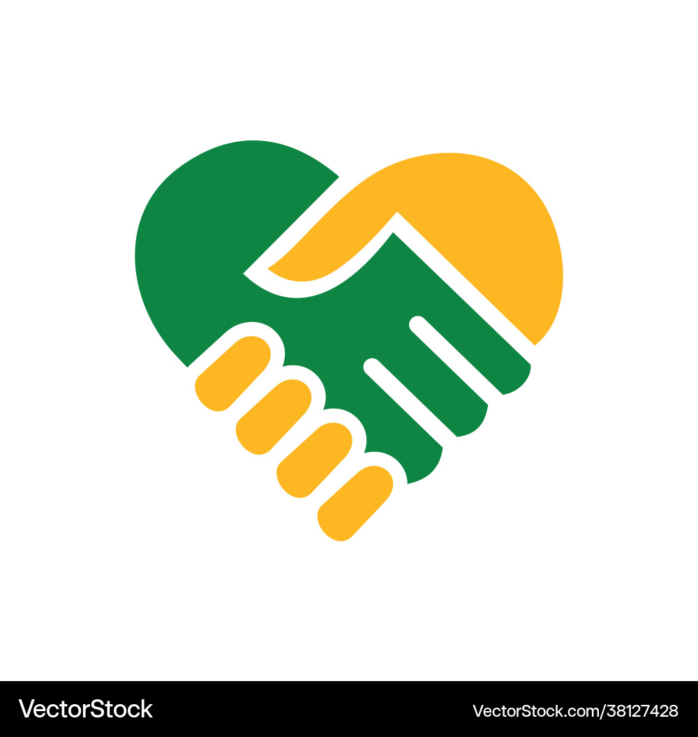 Foundation logo design Royalty Free Vector Image