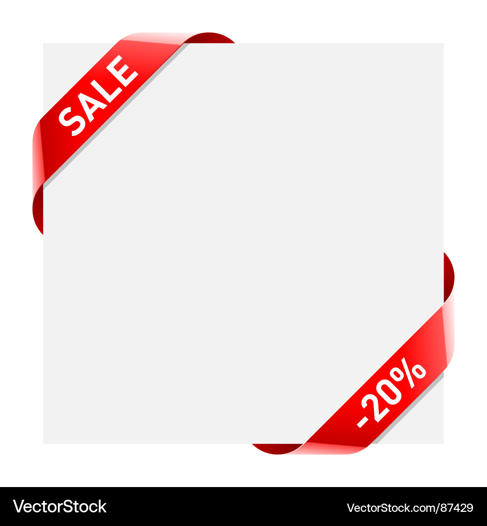 Ribbon Royalty Free Vector Image - VectorStock