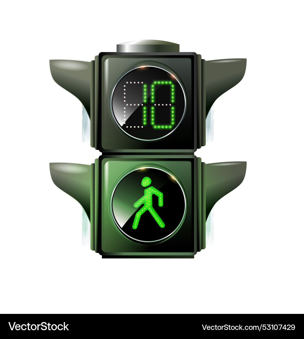 Traffic lights Royalty Free Vector Image - VectorStock
