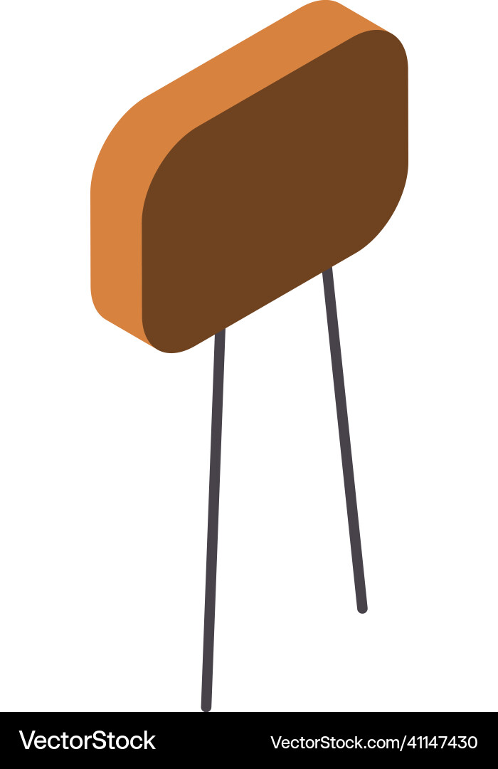 Semiconductor element icon Royalty Free Vector Image