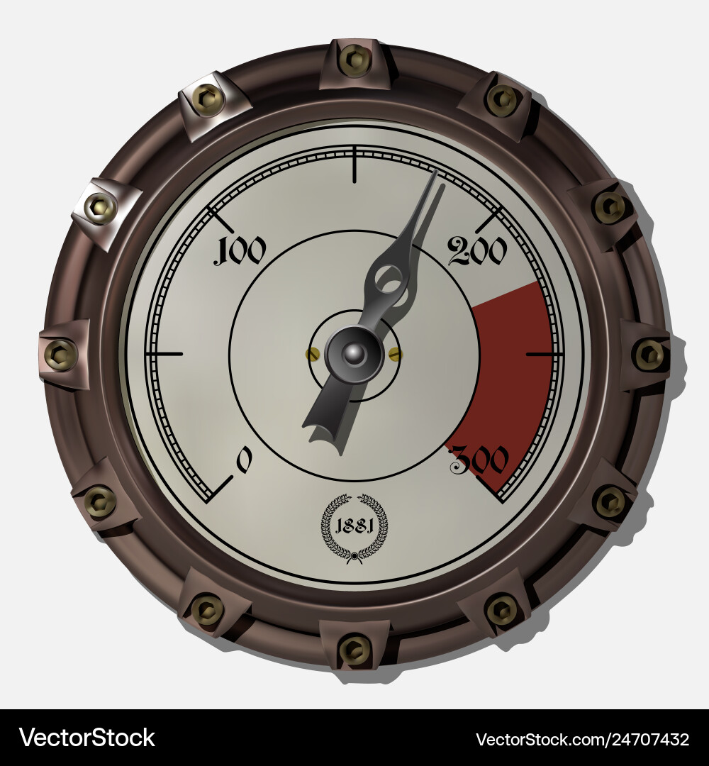 Measuring device Royalty Free Vector Image - VectorStock