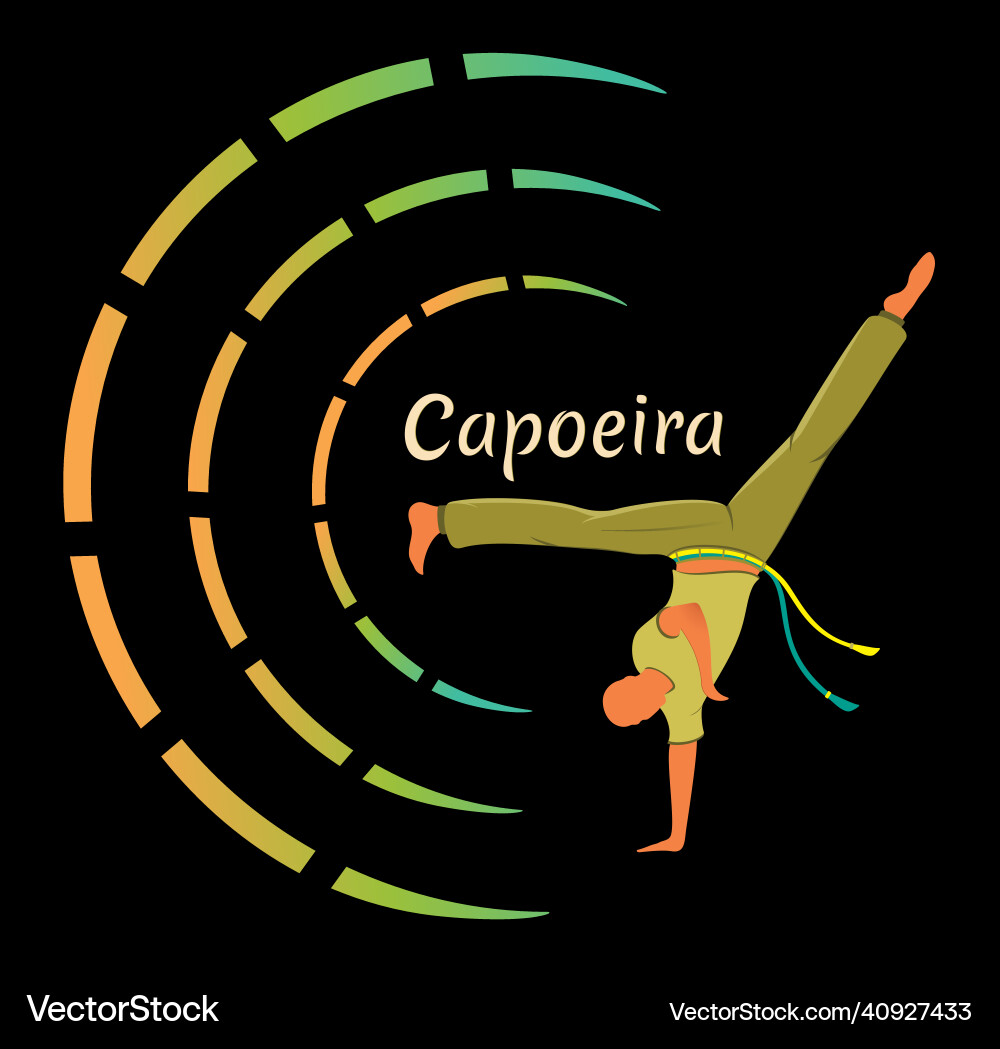 Capoeira Royalty Free Vector Image - VectorStock