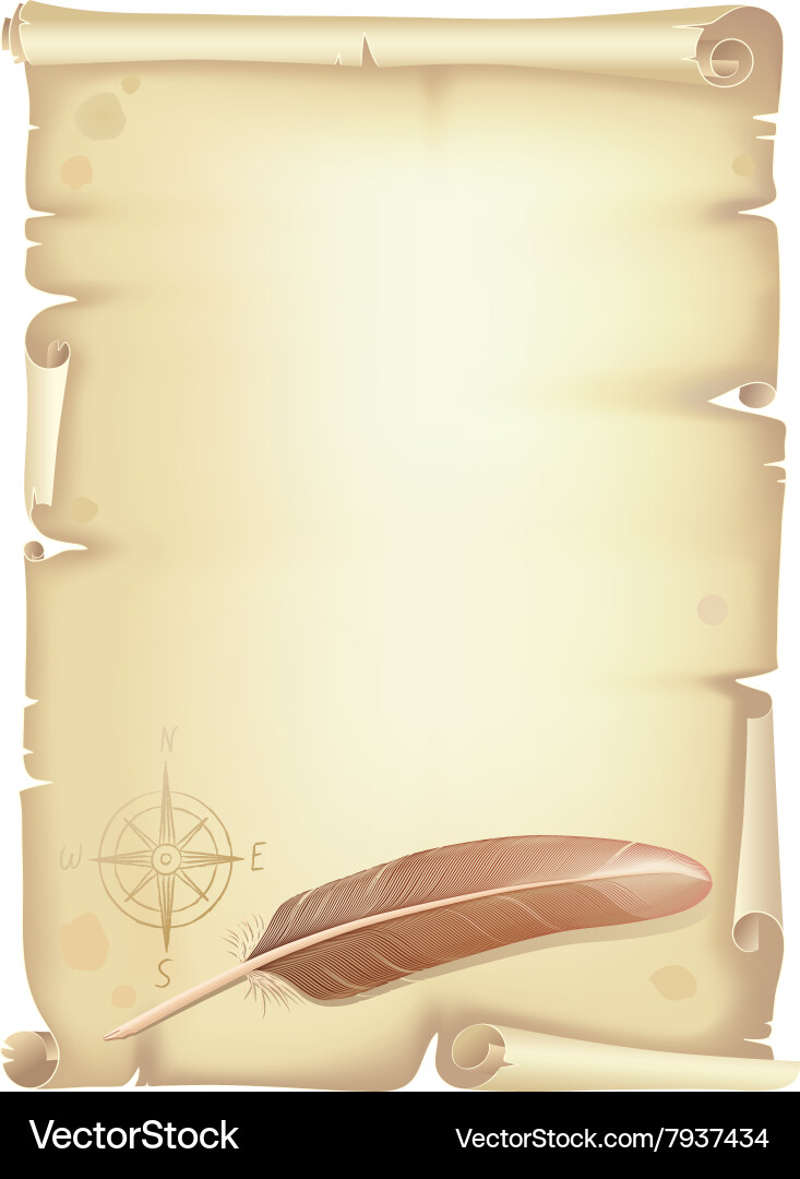 Old scrol Royalty Free Vector Image - VectorStock