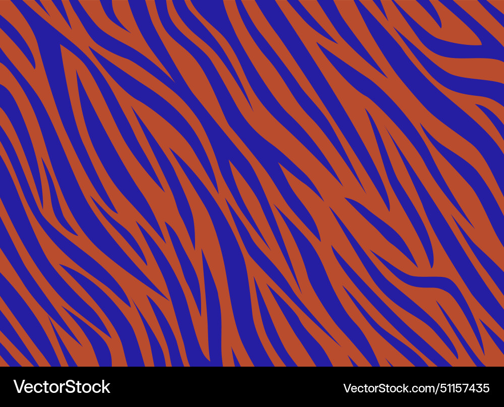 Zebra seamless pattern abstract stripes Royalty Free Vector