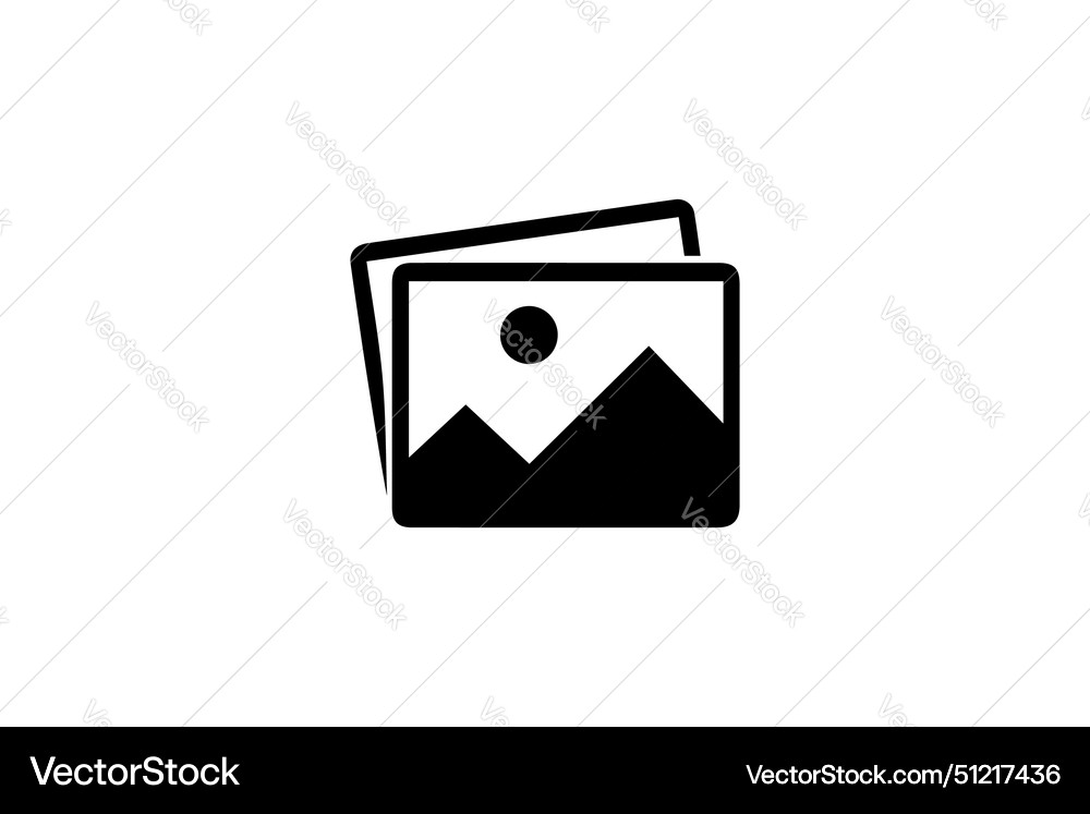 Picture icon image photo gallery symbol Royalty Free Vector