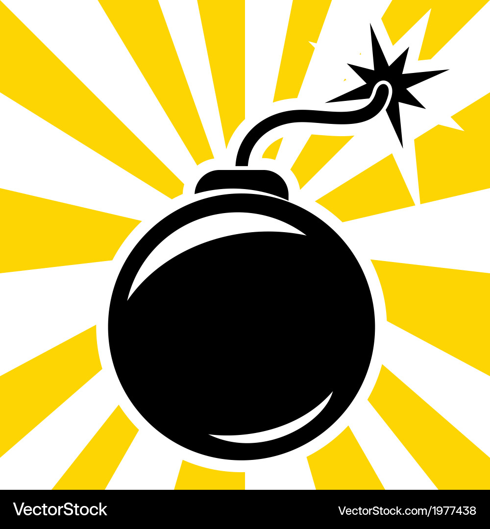 Bomba2 Royalty Free Vector Image - VectorStock