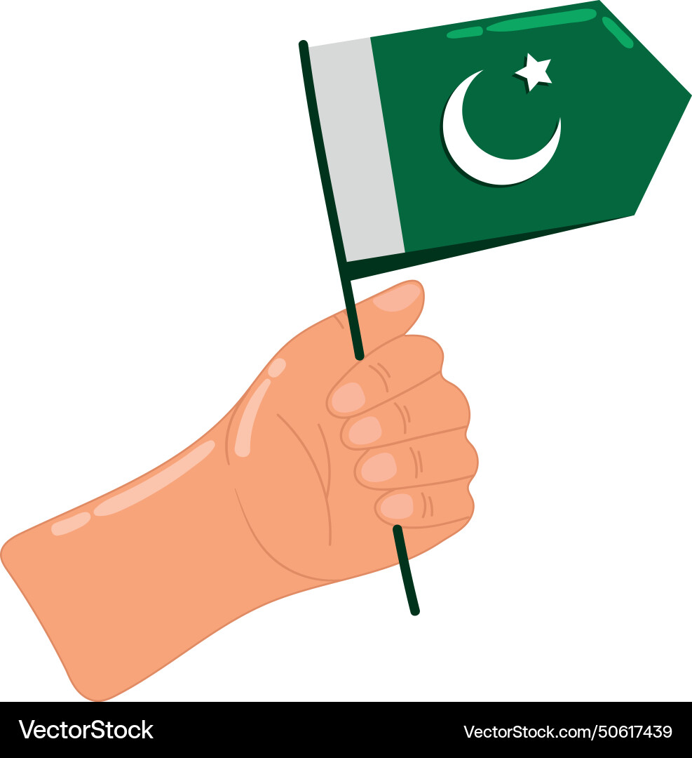 Pakistan day celebration Royalty Free Vector Image