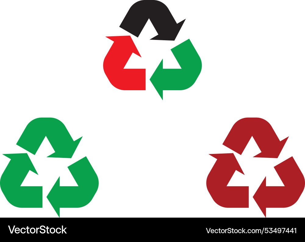 Recycling symbol Royalty Free Vector Image - VectorStock