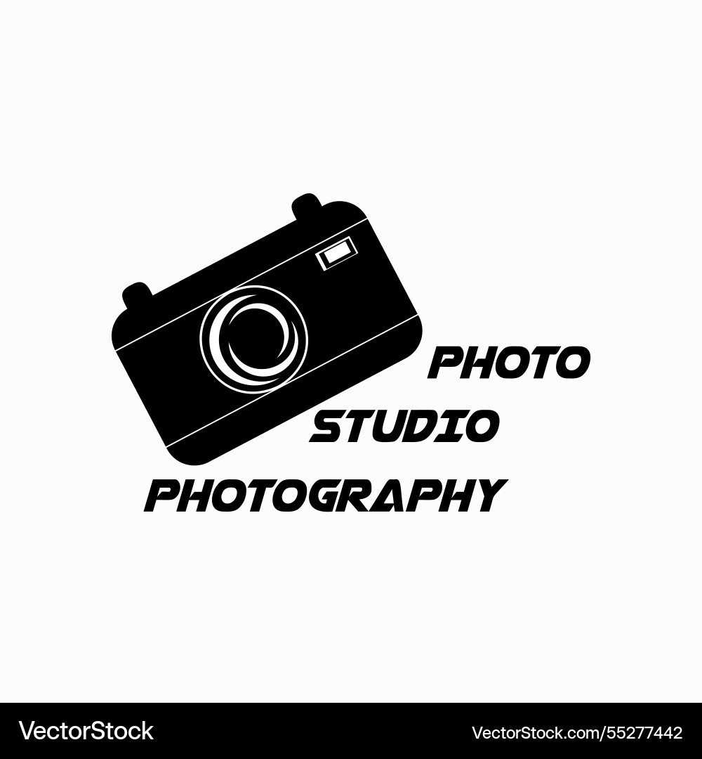 Custom photography symbol Royalty Free Vector Image