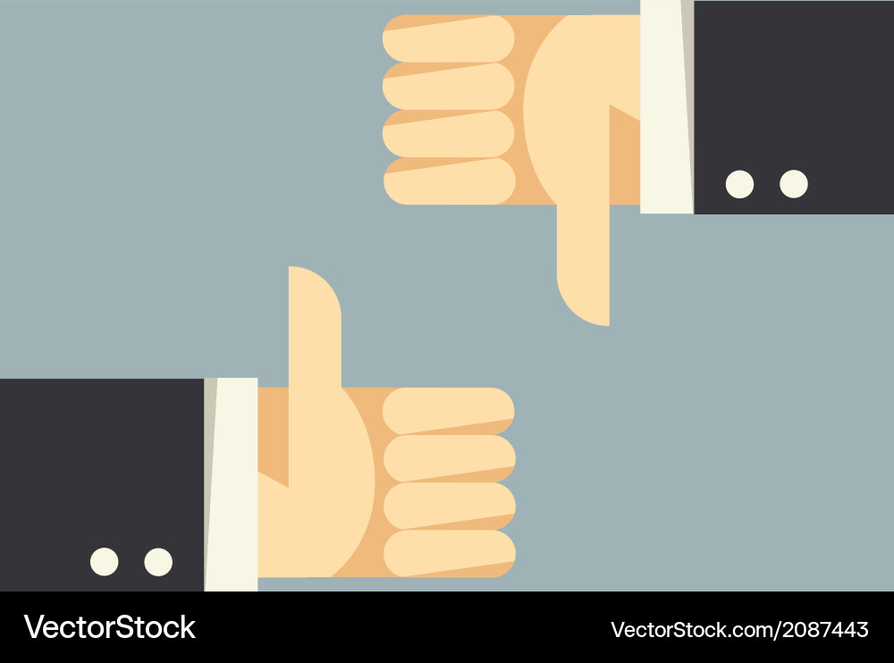 Hand Royalty Free Vector Image - VectorStock