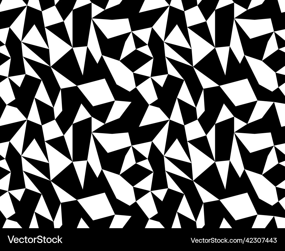 Seamless polygonal pattern Royalty Free Vector Image
