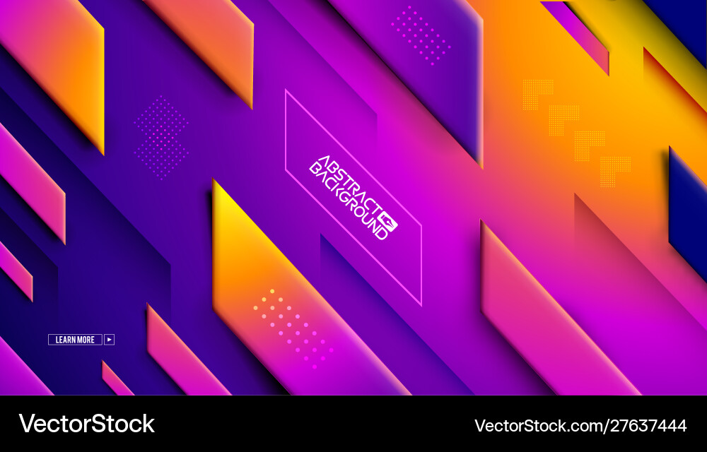 Colorful geometric background abstract Royalty Free Vector