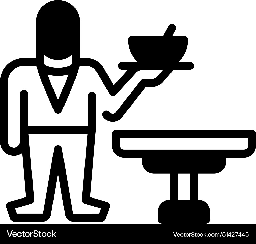 Serve Royalty Free Vector Image - VectorStock