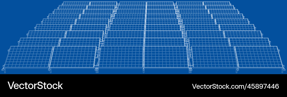 Solar panel concept Royalty Free Vector Image - VectorStock