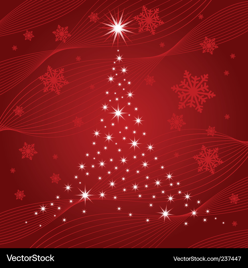Christmas tree Royalty Free Vector Image - VectorStock