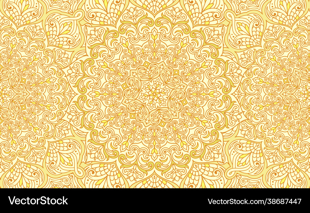 Islamic arabesque pattern background Royalty Free Vector
