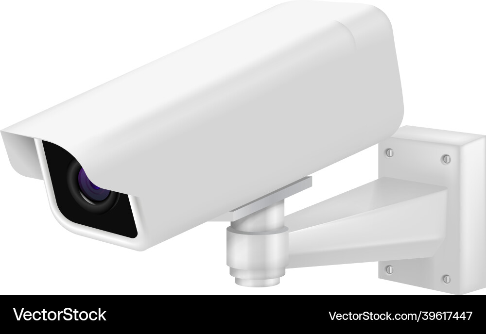 Surveillance camera Royalty Free Vector Image - VectorStock