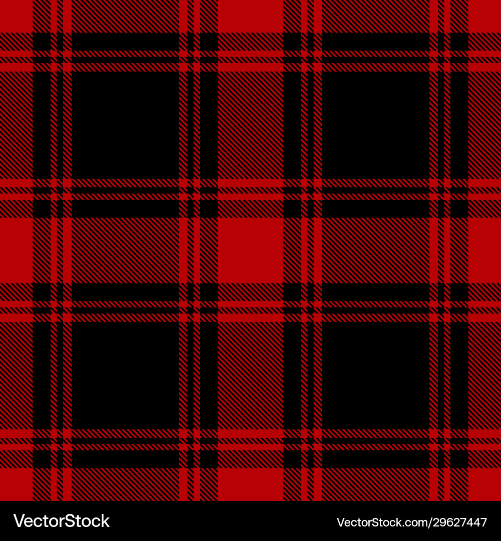 Tartan plaid seamless pattern background Vector Image