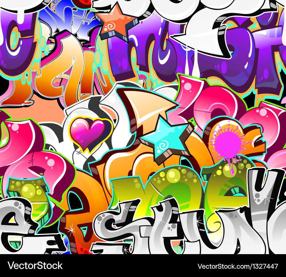Urban Street Art Background Royalty Free Vector Image
