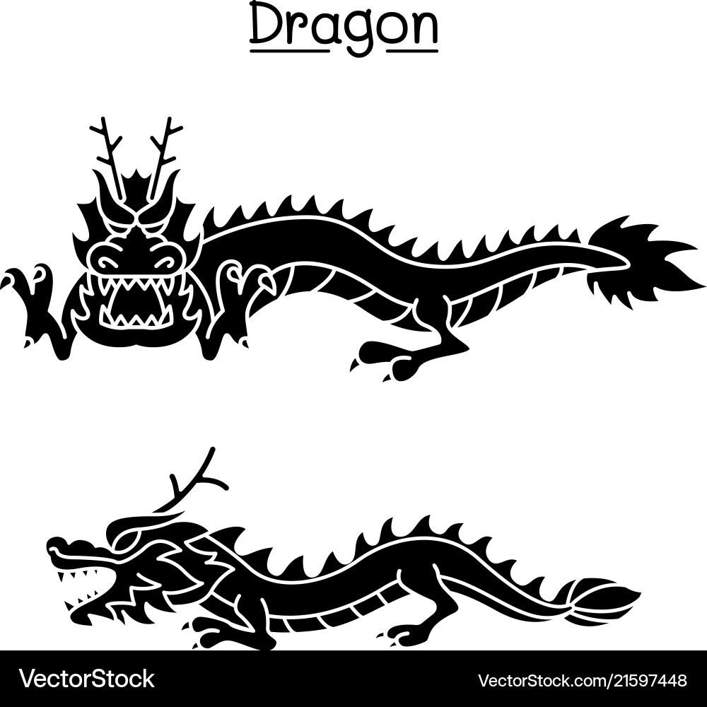 Dragon Royalty Free Vector Image - VectorStock