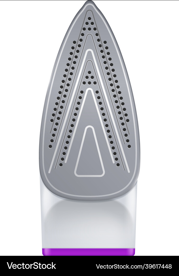 Iron bottom Royalty Free Vector Image - VectorStock