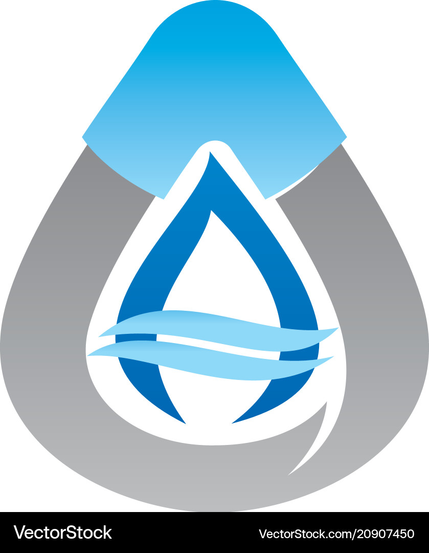 Mining exploration logo design template Royalty Free Vector