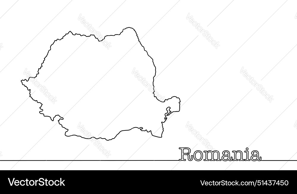 Romania Royalty Free Vector Image - VectorStock