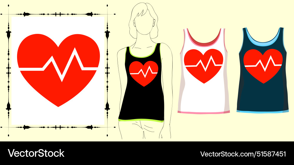 Color logo with tshirt design premium Royalty Free Vector