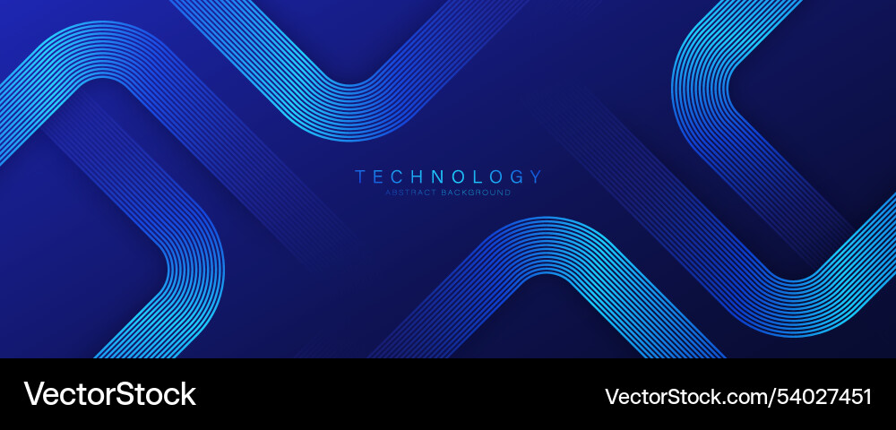 Technology abstract background with glowing Vector Image