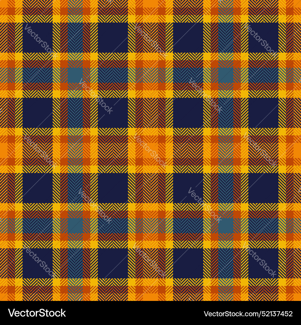 Row tartan pattern seamless ethnicity check Vector Image