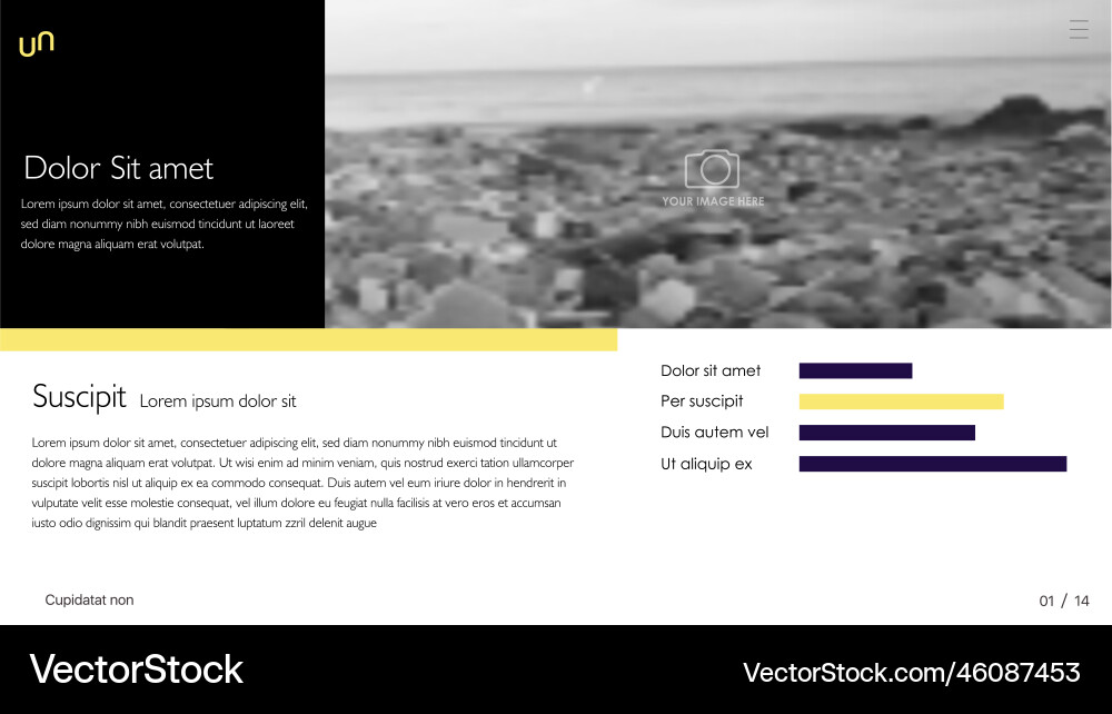 Elements for infographics on a white background Vector Image