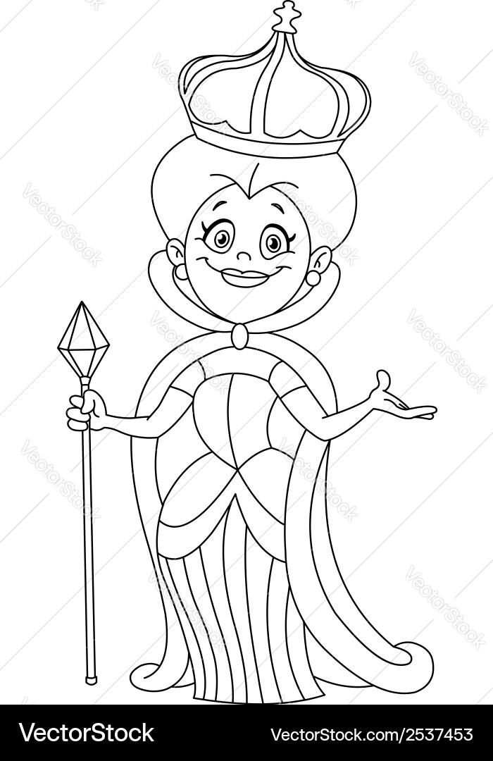 Queen Outline The Queen Laying The Foundation Stone Of The New Ball