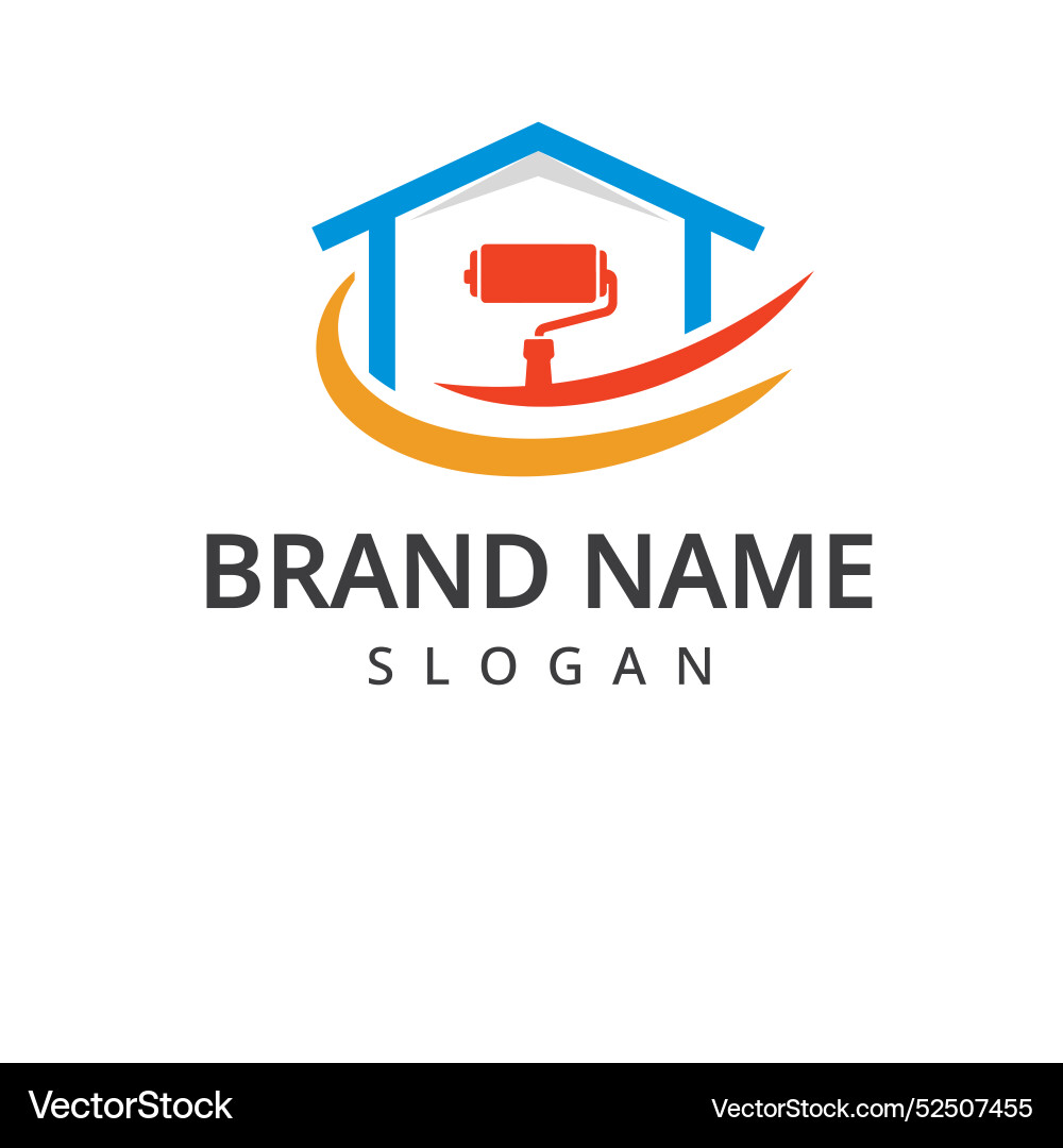 Home service logo designs template Royalty Free Vector Image