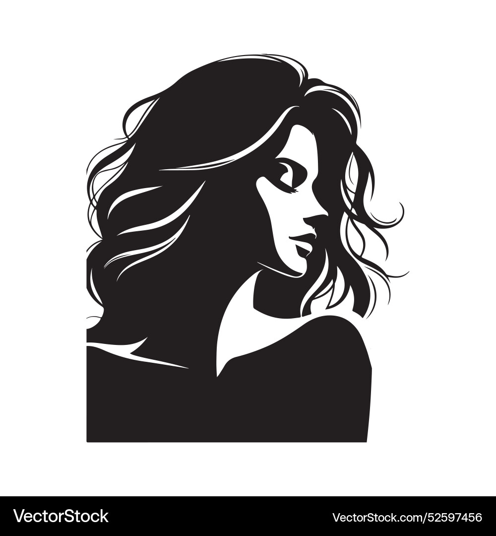 Beautiful girl Royalty Free Vector Image - VectorStock